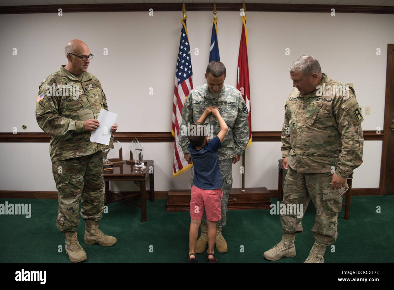 U.S. Army 1st Lt. Joseph Douglas, a chaplain with the 178th Engineer Battalion, South Carolina ...