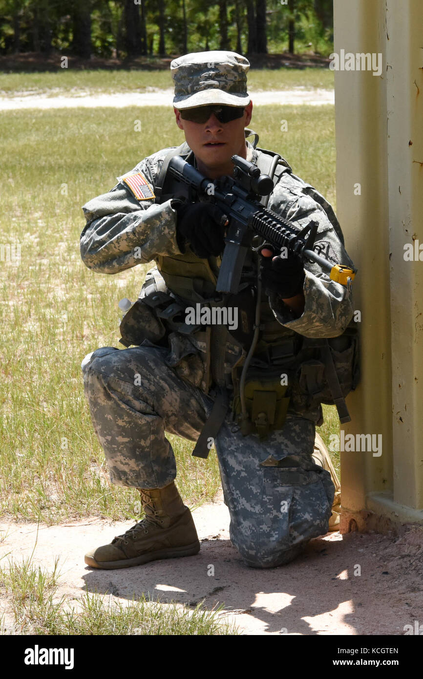 U.S. Army Soldiers with the Scout Platoon, Headquarters and ...