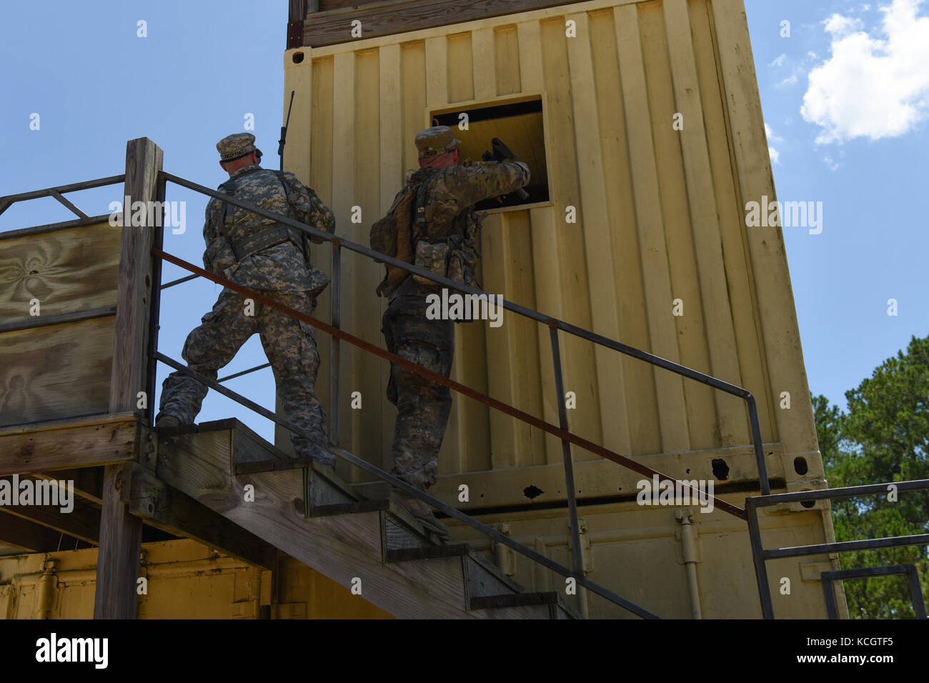 U.S. Army Soldiers with the Scout Platoon, Headquarters and ...