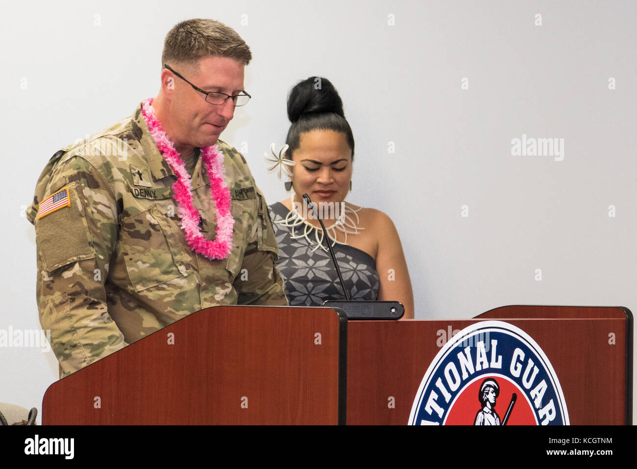 U.S. Army Capt. John Denny, chaplain assigned to the South Carolina ...