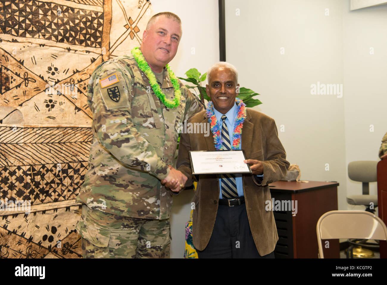 U.S. Army Maj. Gen. Roy Van McCarty, deputy adjutant general for the ...