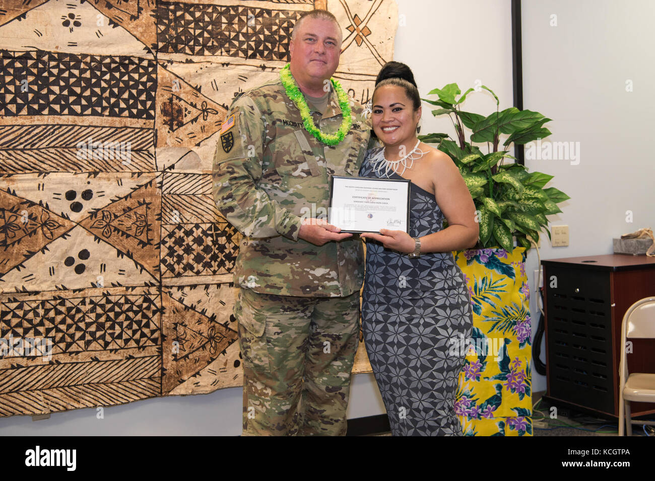U.S. Army Maj. Gen. Roy Van McCarty, deputy adjutant general for the ...