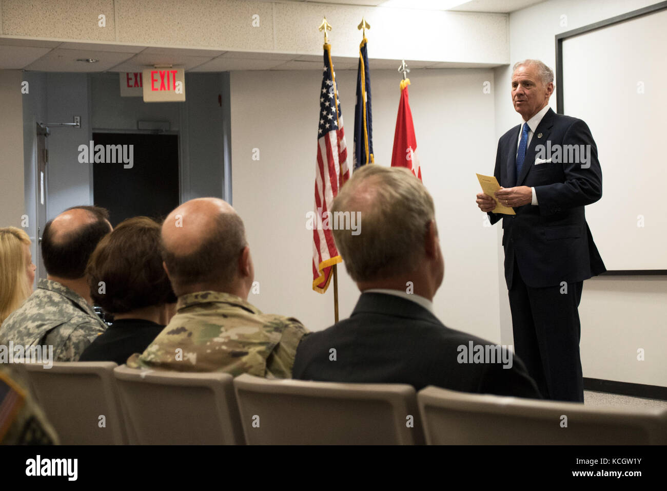 U.S. Army Lt. Col. Alan Wilson, deputy staff judge advocate, South ...