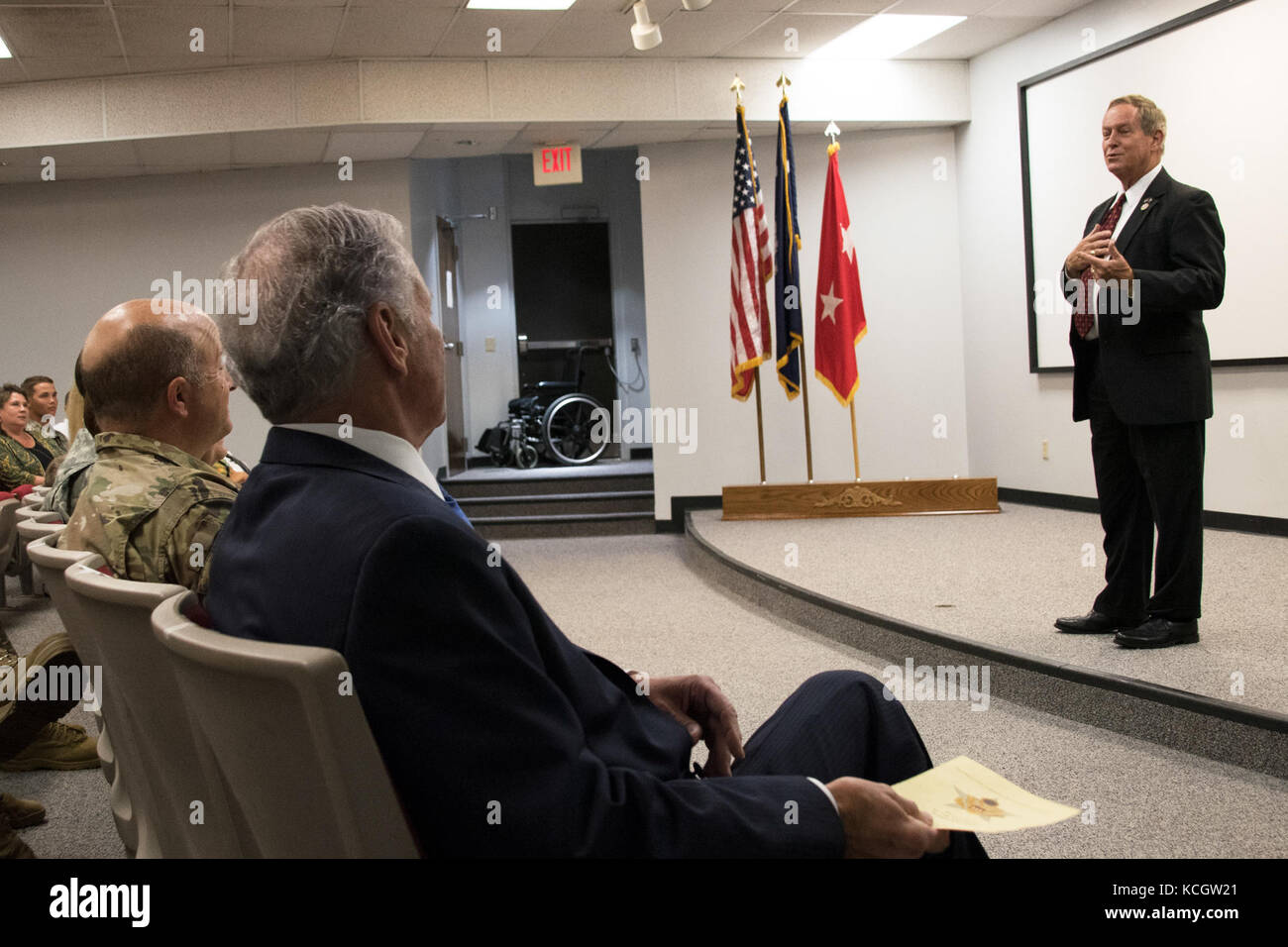 U.S. Army Lt. Col. Alan Wilson, deputy staff judge advocate, South ...
