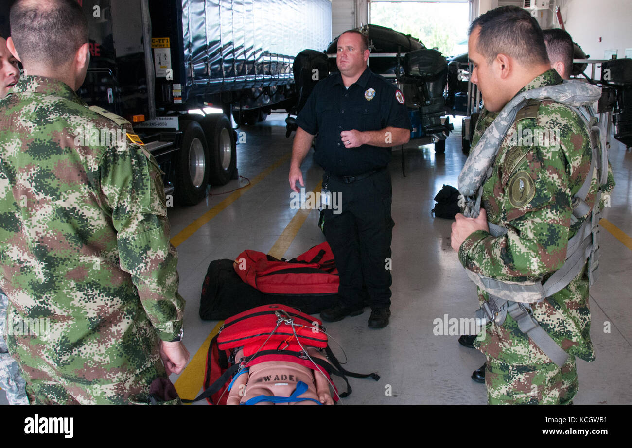 Colombian Soldiers visited with the South Carolina National Guard’s ...