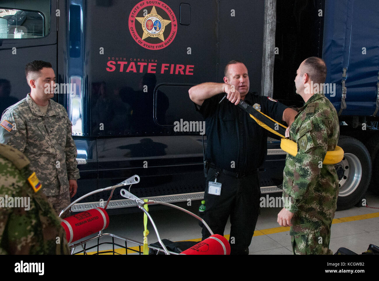 Colombian Soldiers visited with the South Carolina National Guard’s ...