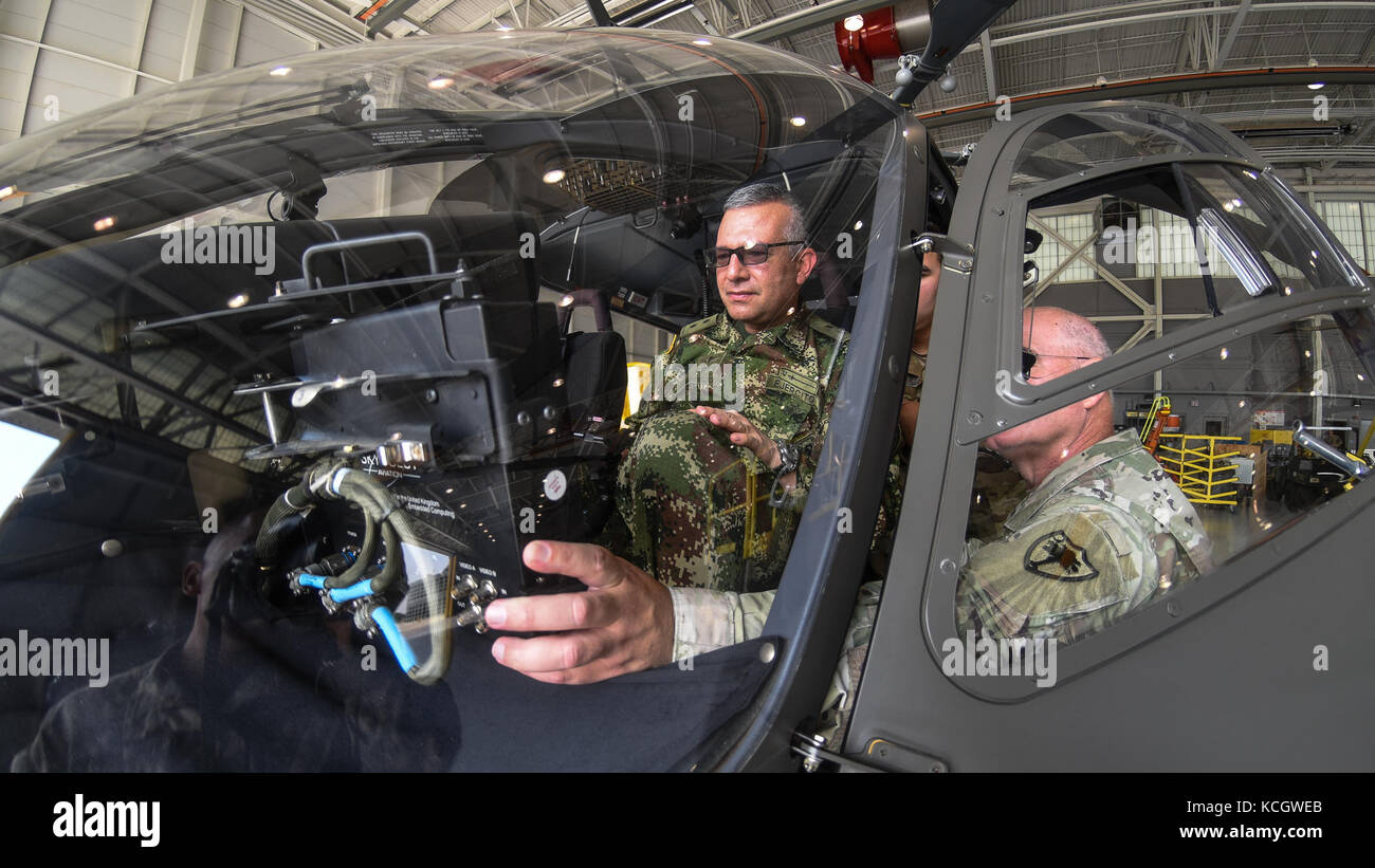 South Carolina National Guard leadership and a Colombian Army ...