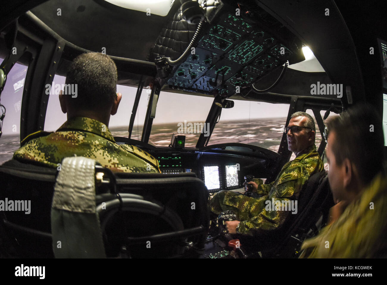 South Carolina National Guard leadership and a Colombian Army ...