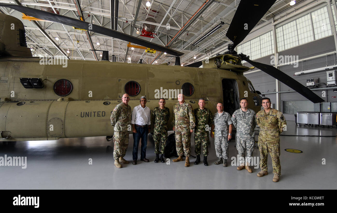 South Carolina National Guard leadership and a Colombian Army ...