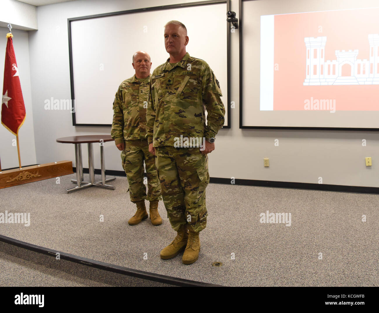U.S. Army Lt. Col. Brigham Dobson, Construction Facility Management ...