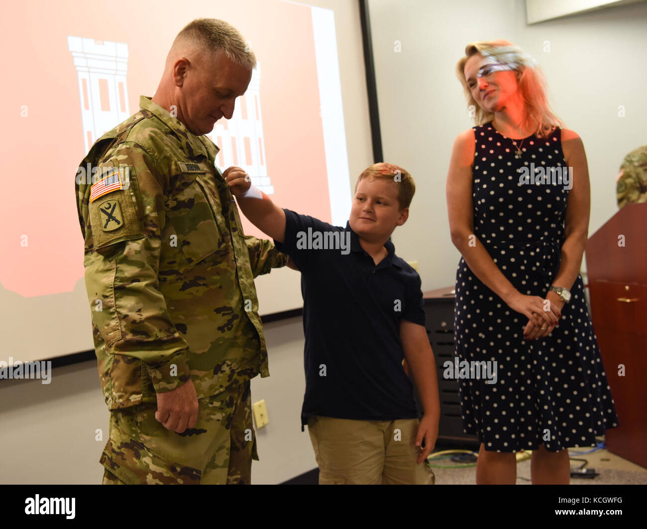 U.S. Army Lt. Col. Brigham Dobson, Construction Facility Management ...