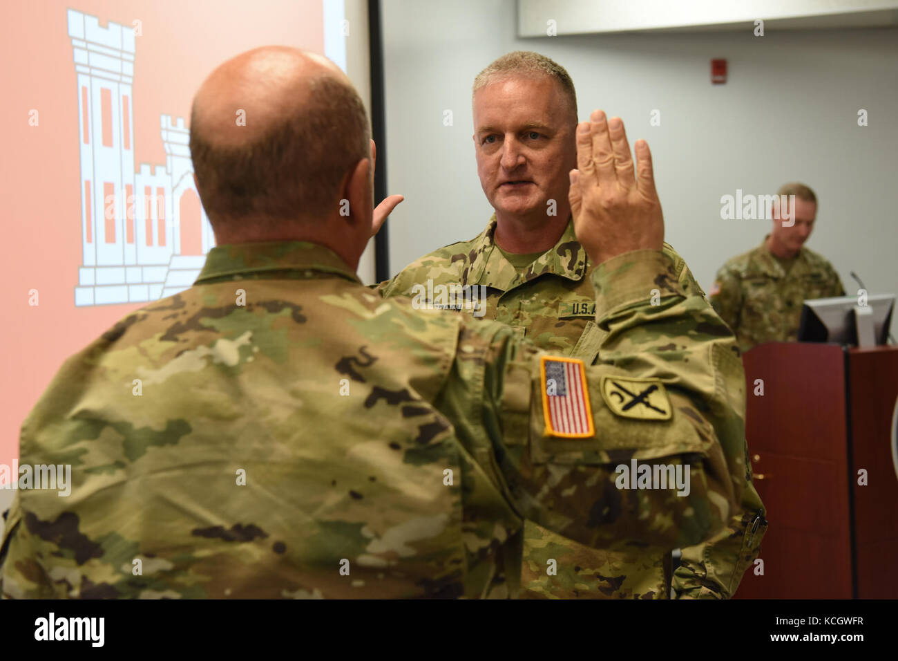 U.S. Army Lt. Col. Brigham Dobson, Construction Facility Management ...
