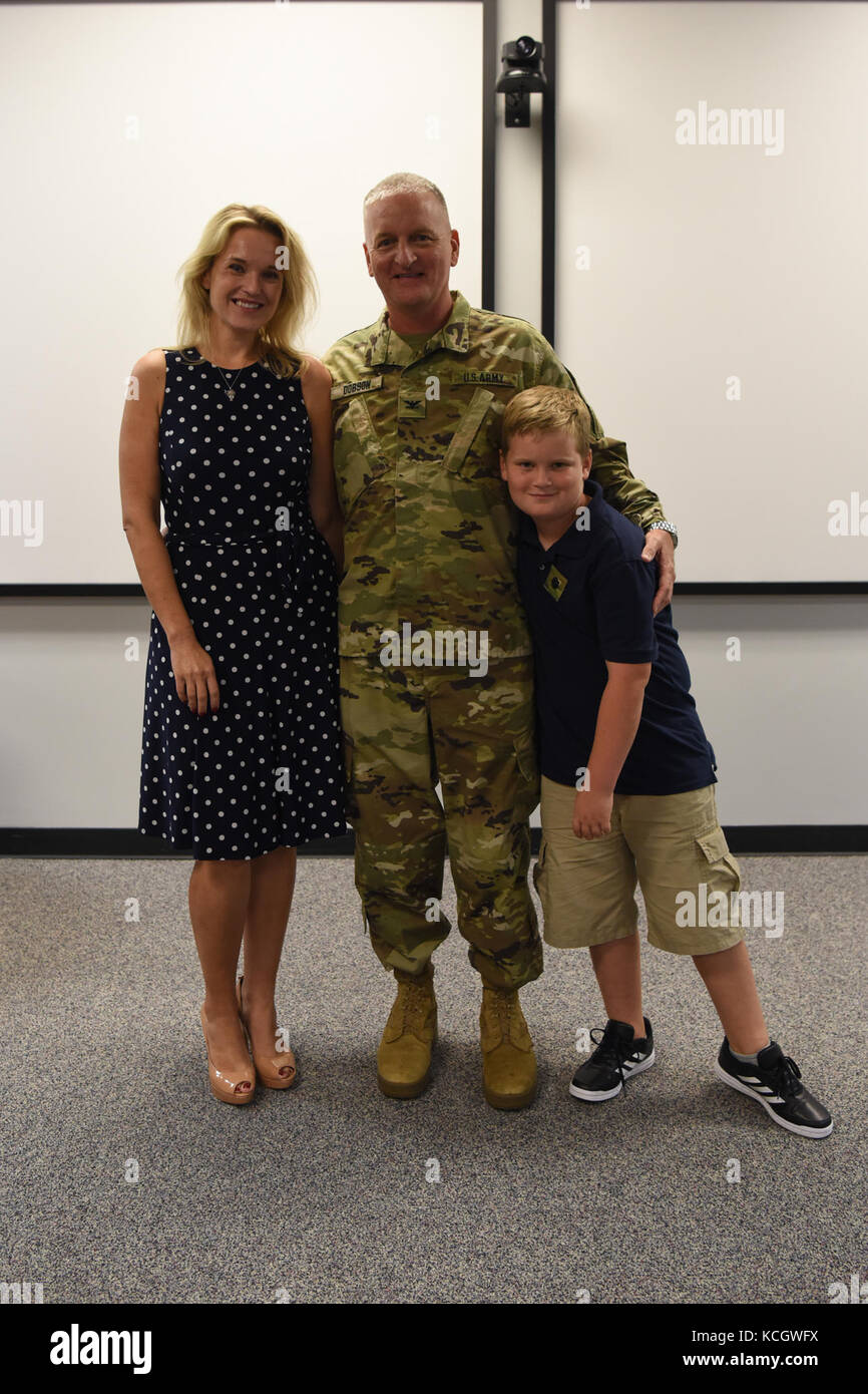 U.S. Army Lt. Col. Brigham Dobson, Construction Facility Management ...