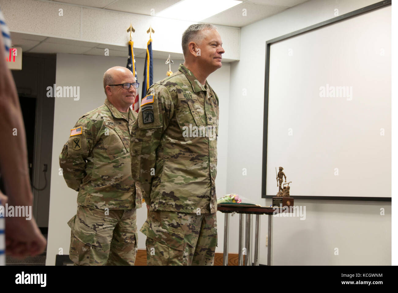 U.S. Army Col. William "Deebo" Kelly is honored on the day of his ...