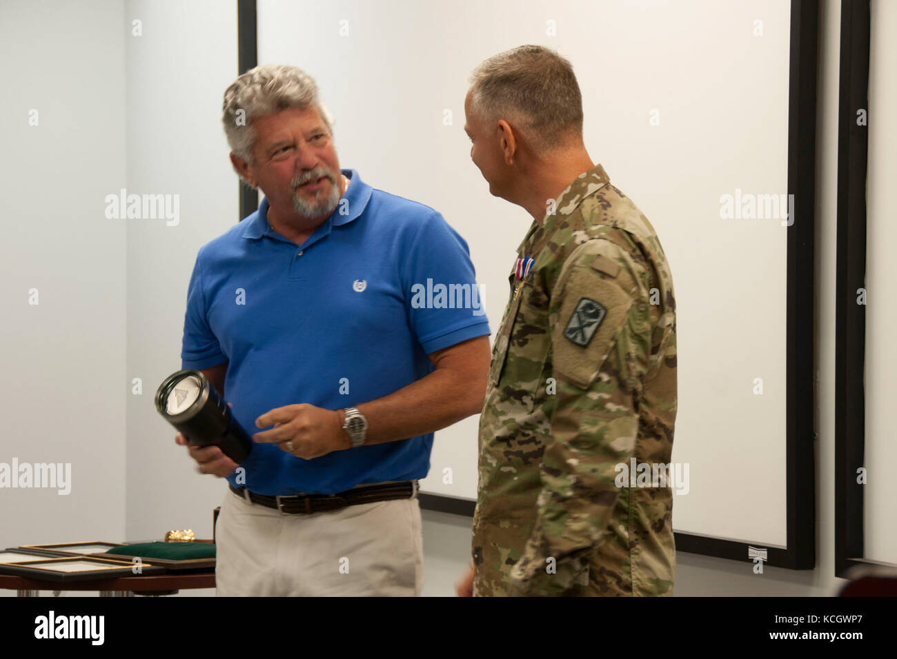 U.S. Army Col. William "Deebo" Kelly is honored on the day of his ...