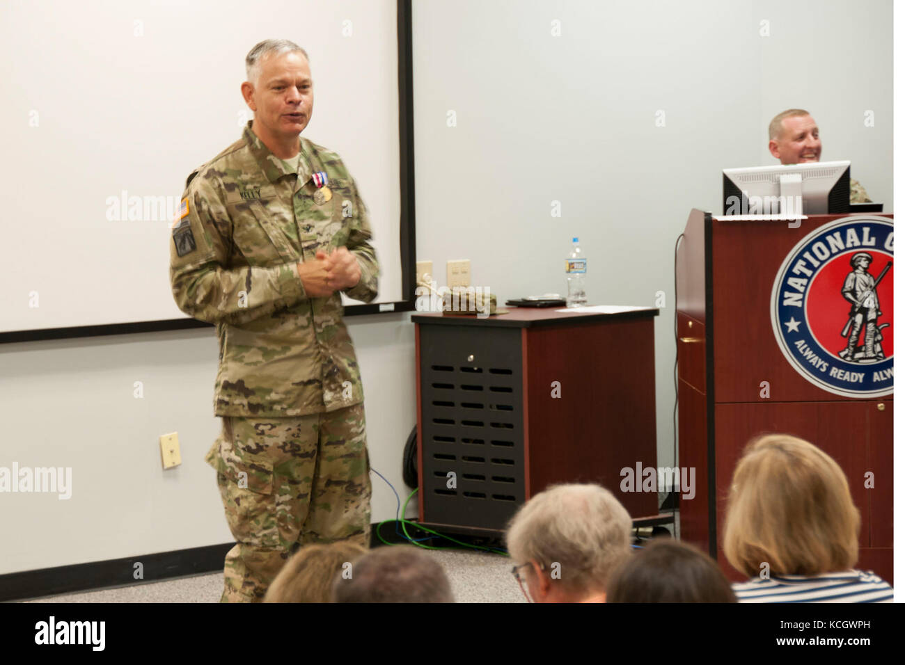 U.S. Army Col. William "Deebo" Kelly is honored on the day of his ...