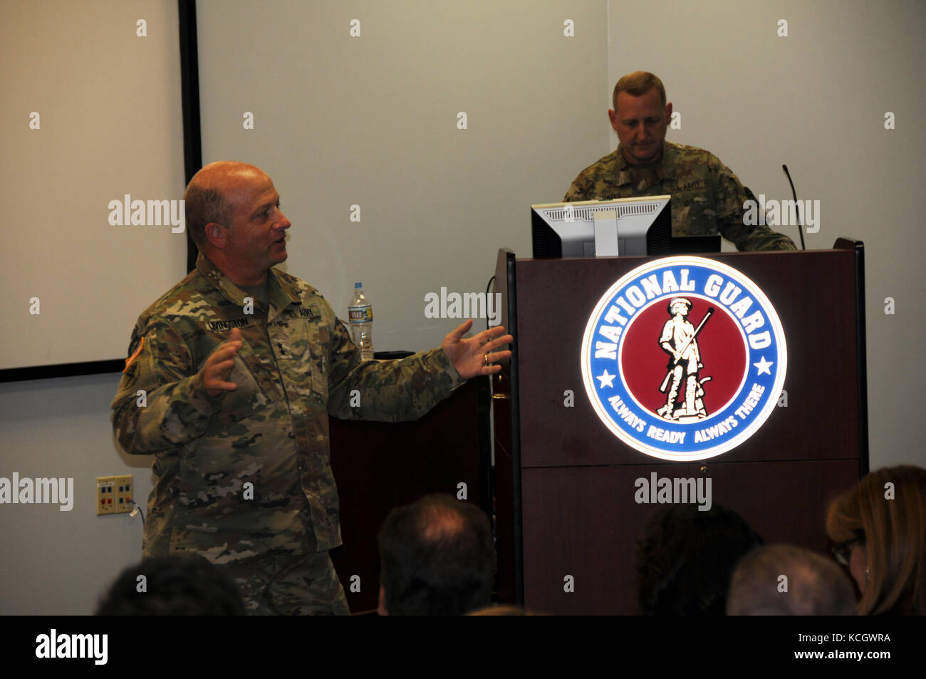 U.S. Army Col. David G. Guyton is honored on the day of his retirement ...