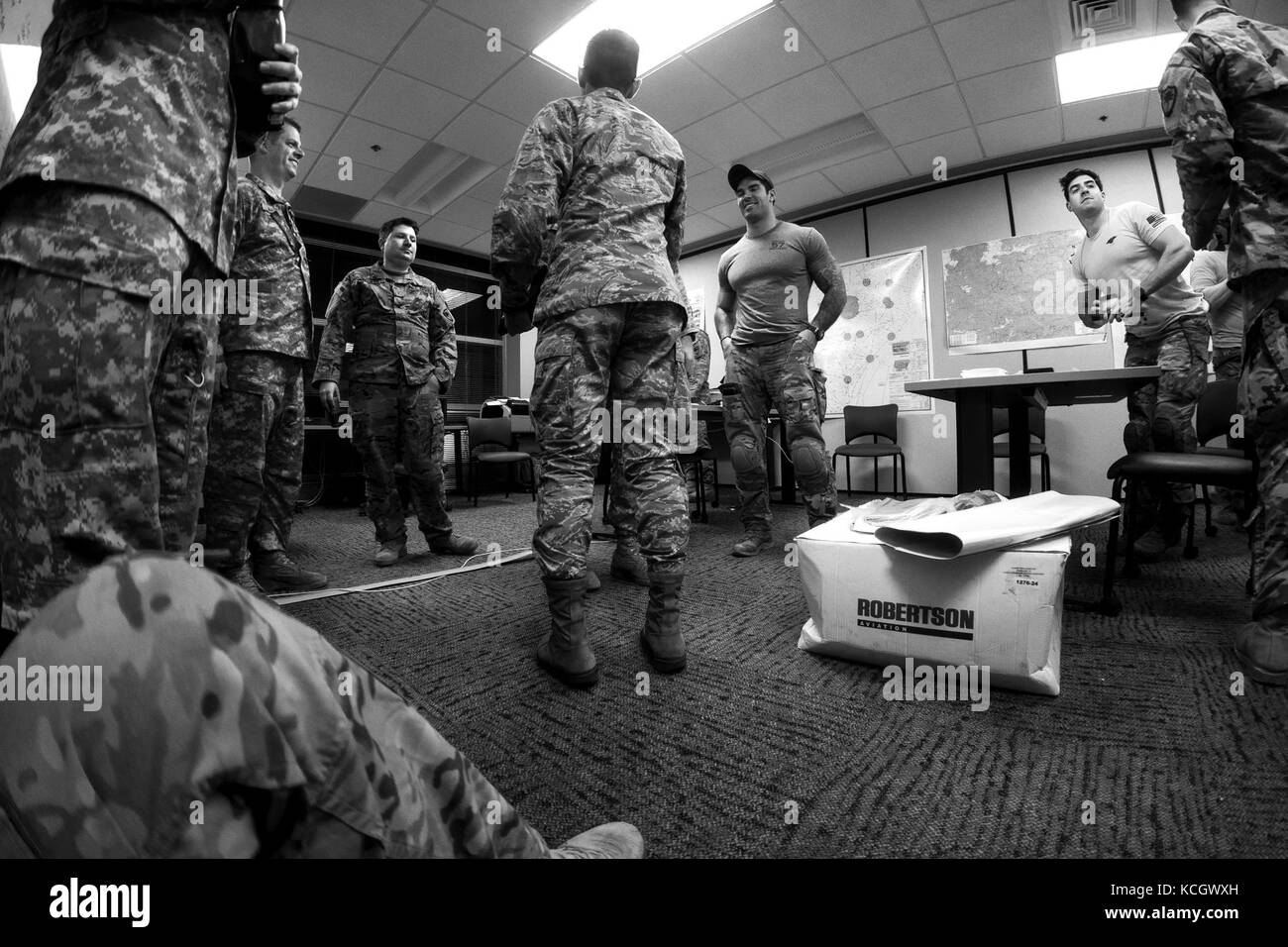 Joint team photo Black and White Stock Photos & Images - Alamy