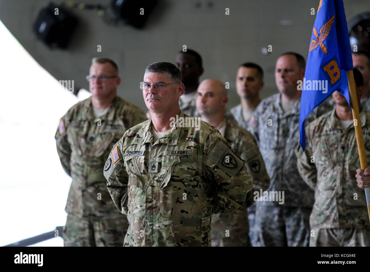 South Carolina Army National Guard Soldiers assigned to Detachment 1, B ...