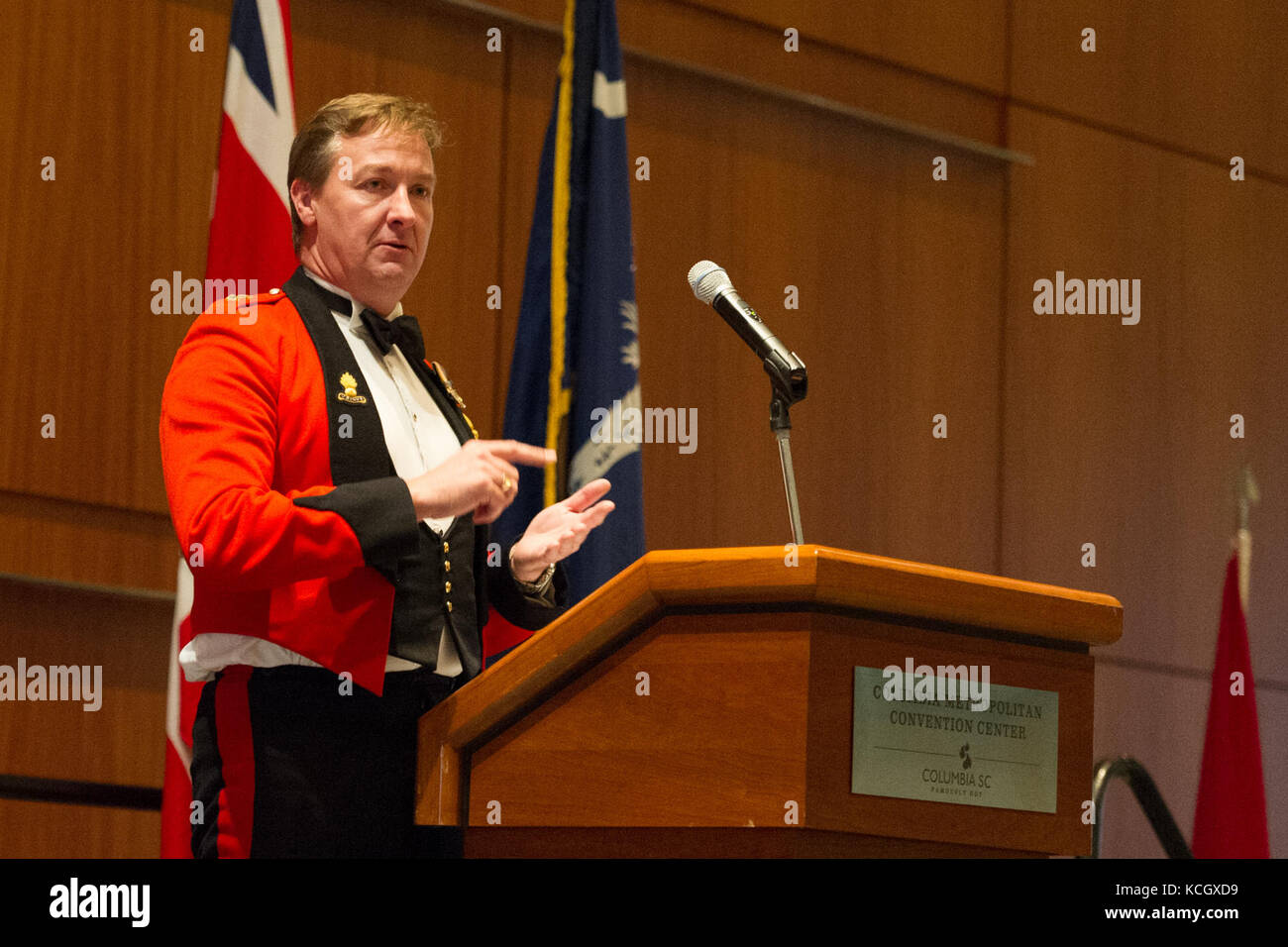 British Army Lt. Col. Scott Spencer, commander of the Royal ...
