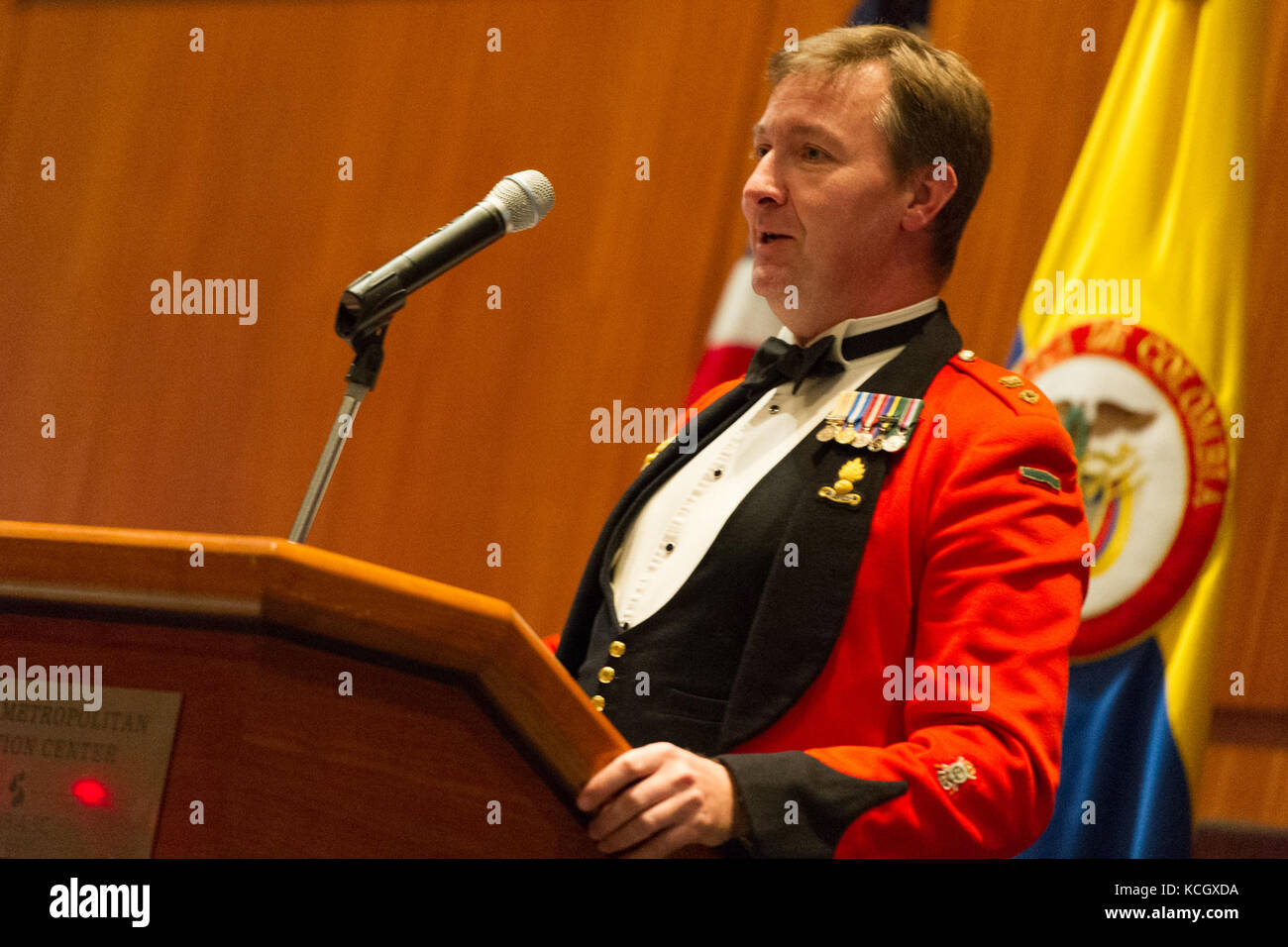 British Army Lt. Col. Scott Spencer, commander of the Royal ...