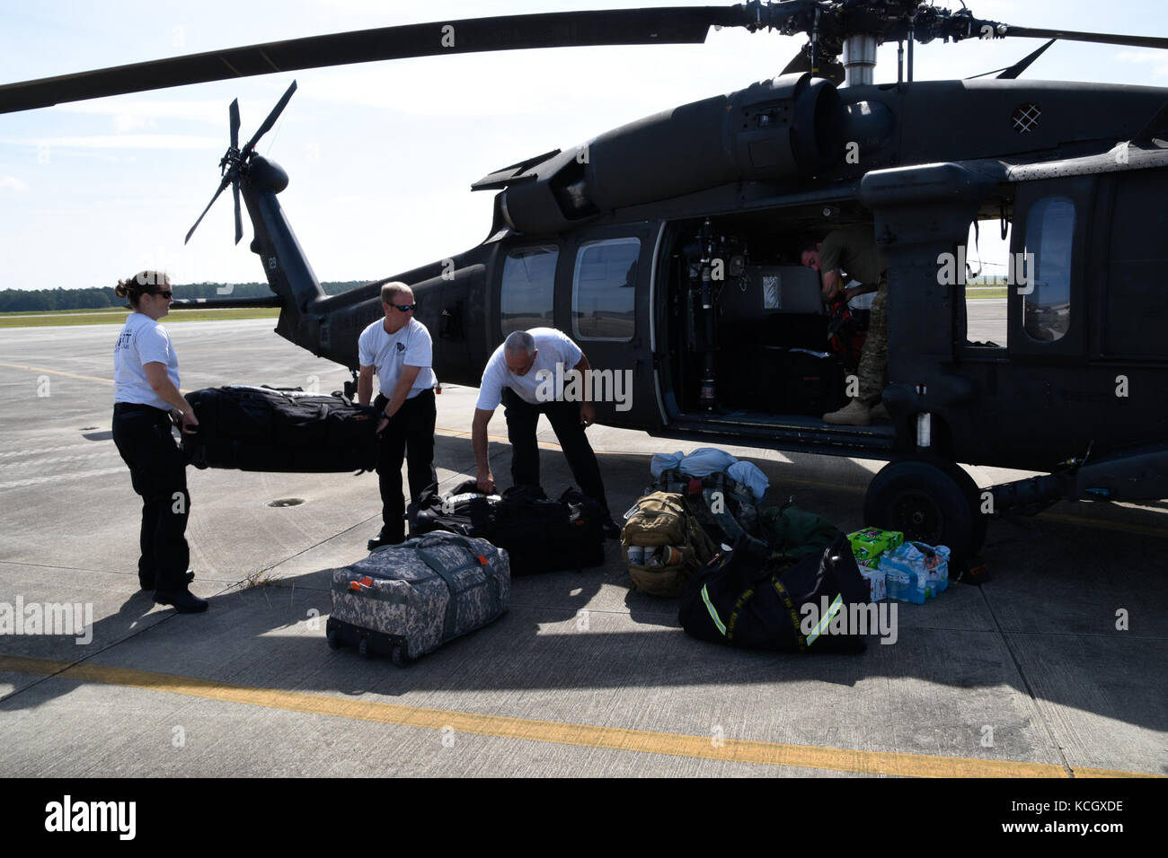 Members of the South Carolina Army National Guard's Helicopter Aquatic ...