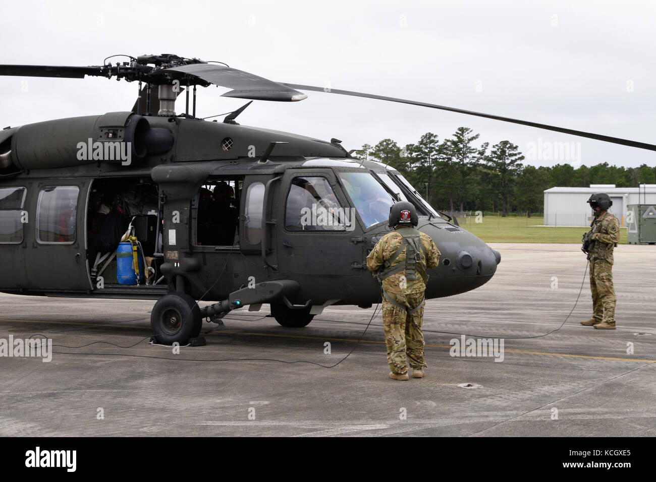 Members of the South Carolina Army National Guard's Helicopter Aquatic ...