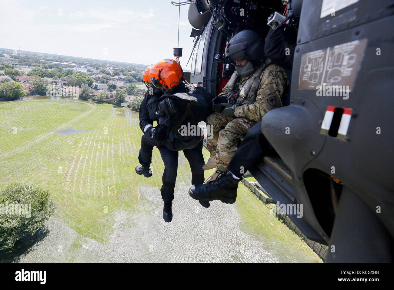 Members of the South Carolina's Helicopter Aquatic Rescue Team (SC-HART ...