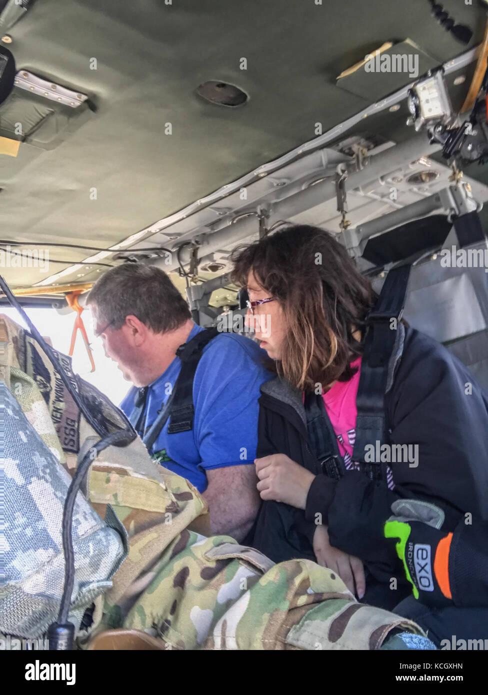 South Carolina Army National Guard Soldiers and civilian rescuers of ...