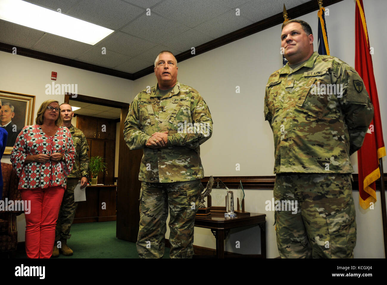 U.S. Army Maj. Jackie Gregory, South Carolina Army National Guard, is ...