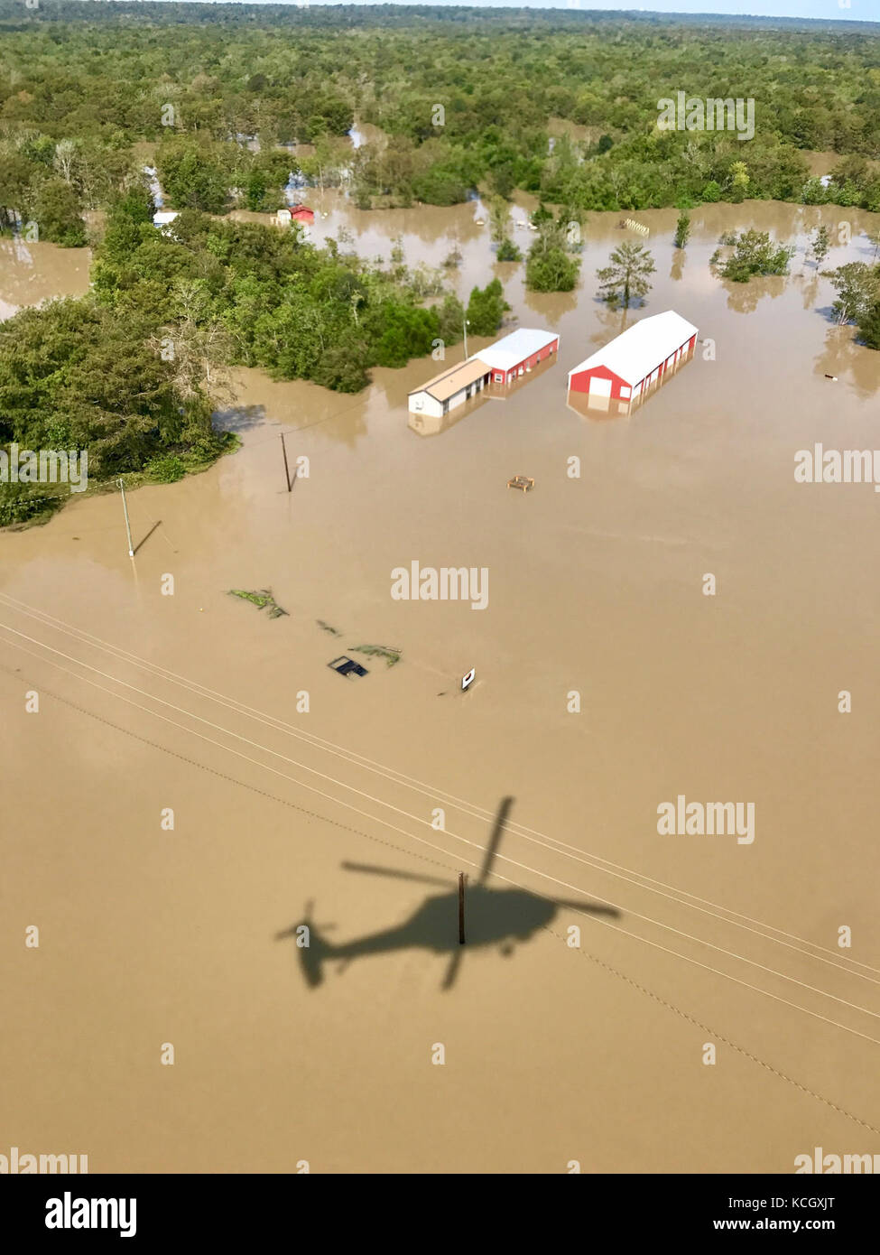 South Carolina Army National Guard Soldiers and civilian rescuers of ...