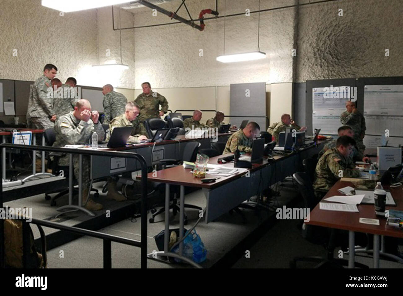 South Carolina National Guard Soldiers from the 218th Infantry Brigade ...