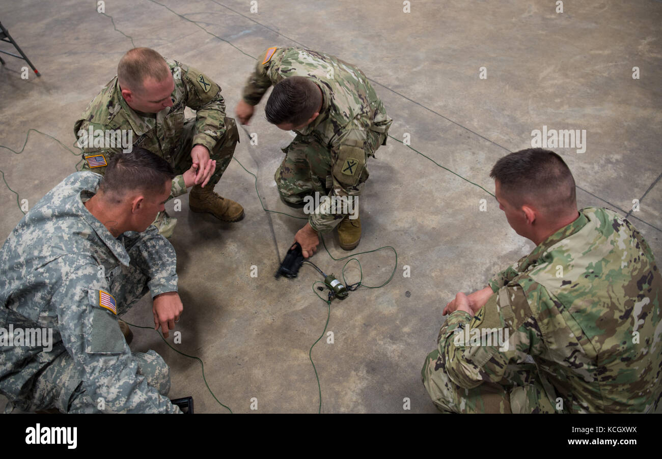 U.S. Army Spc. Thomas Boxx, a signal support systems specialist with ...