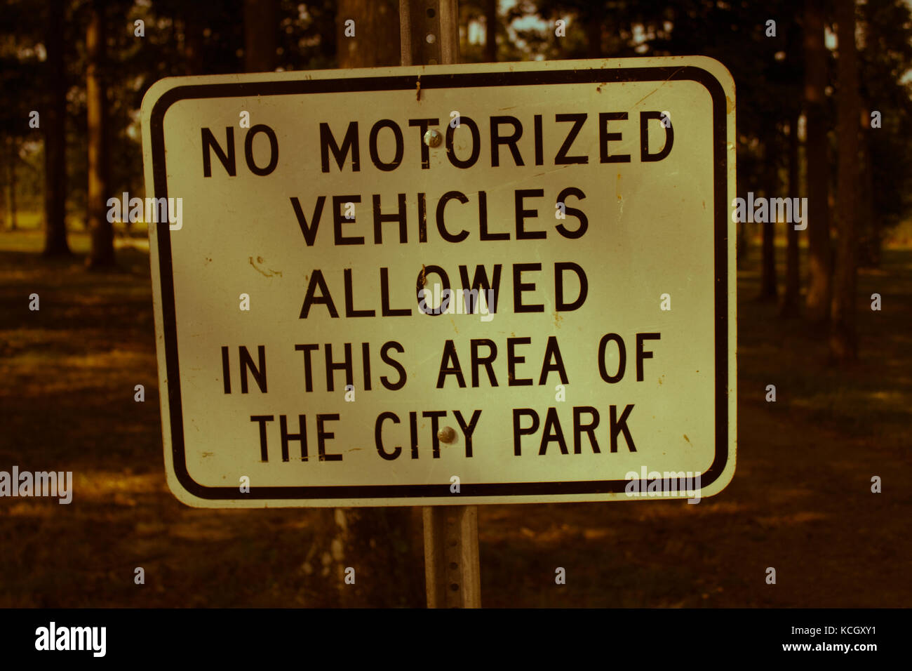 No motorized vehicles sign hi-res stock photography and images - Alamy