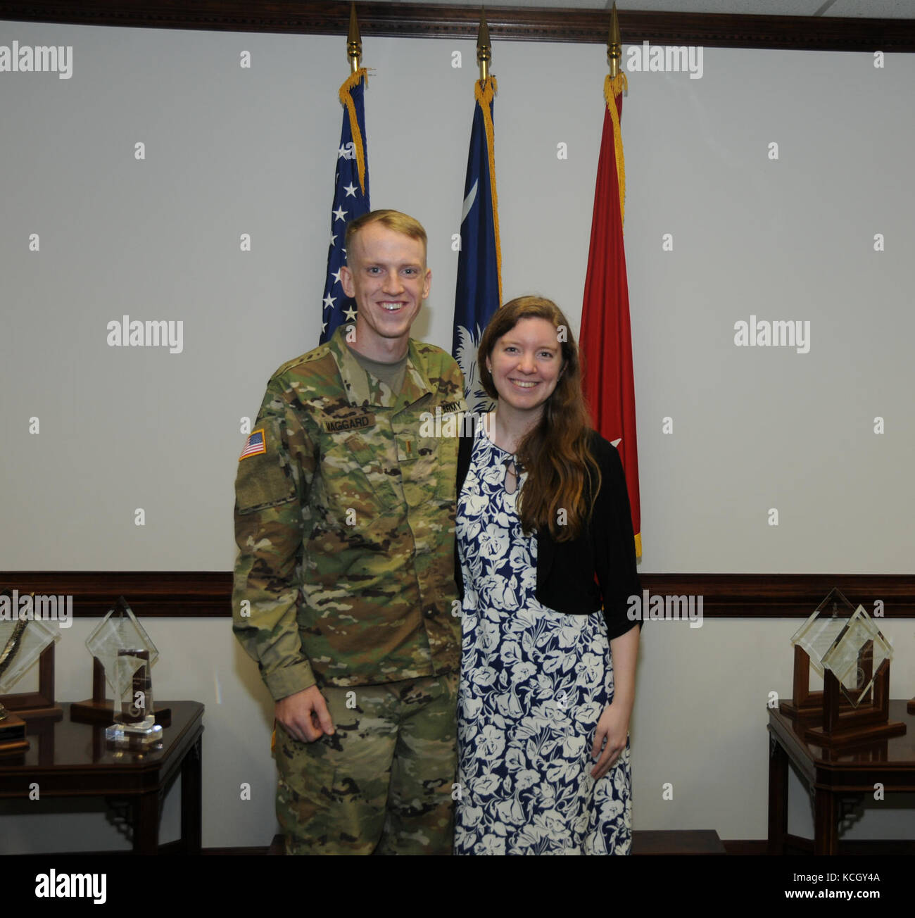 Two South Carolina Army National Guard Soldiers are commissioned as ...