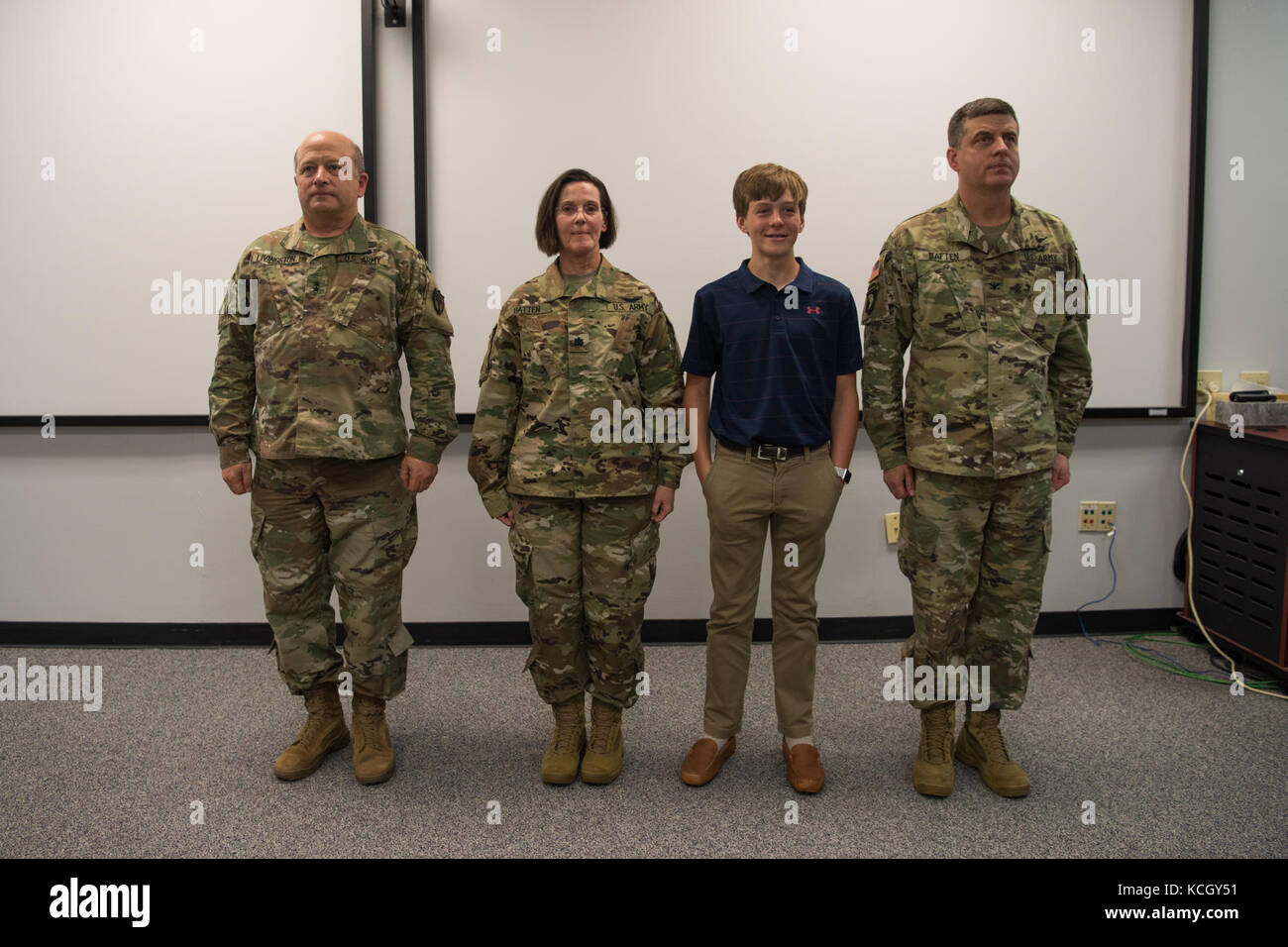 U.S. Army Lt. Col. Stephanie Batten, Deputy Commander of Clinical for ...