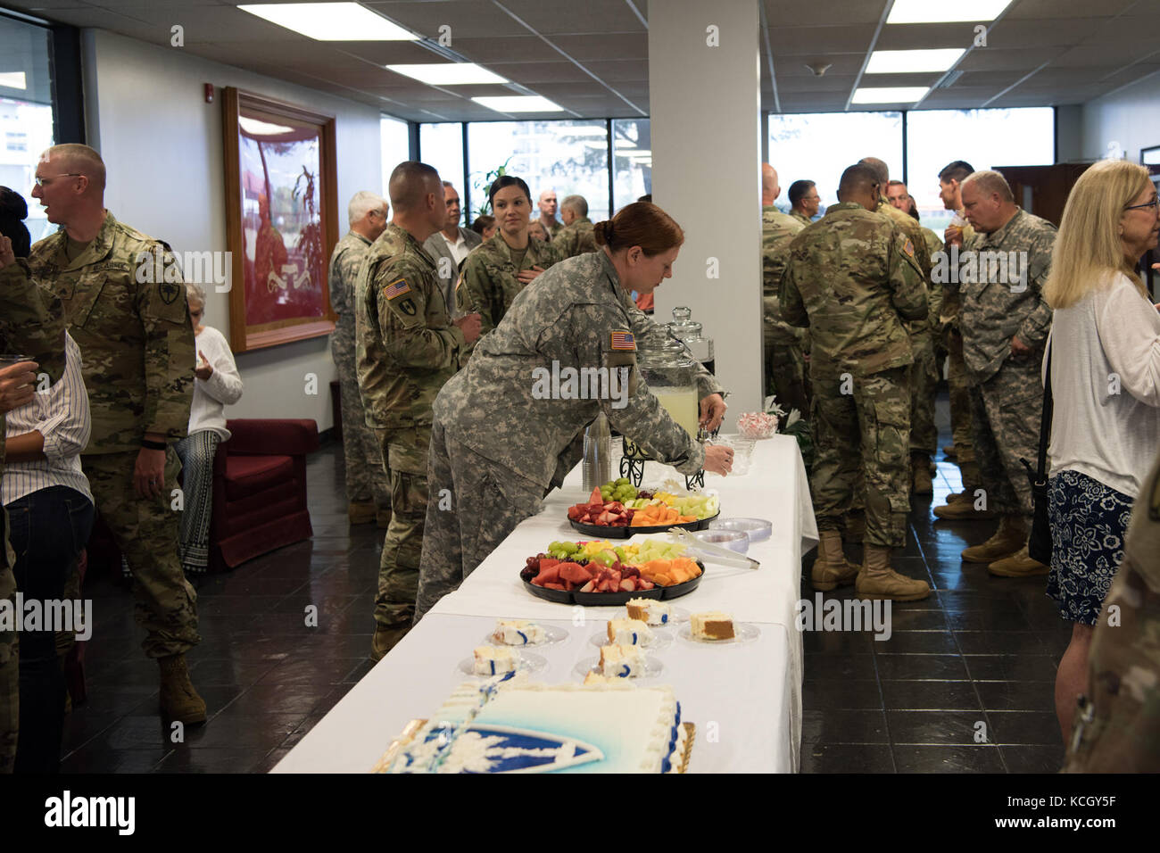 U.S. Army Lt. Col. Stephanie Batten, Deputy Commander of Clinical for ...