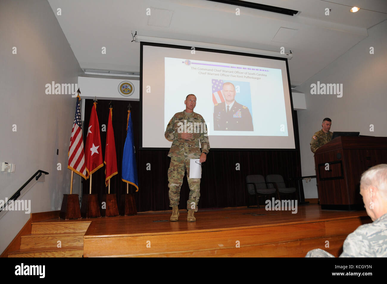 Soldiers of the South Carolina Army and Air National Guard gather at ...