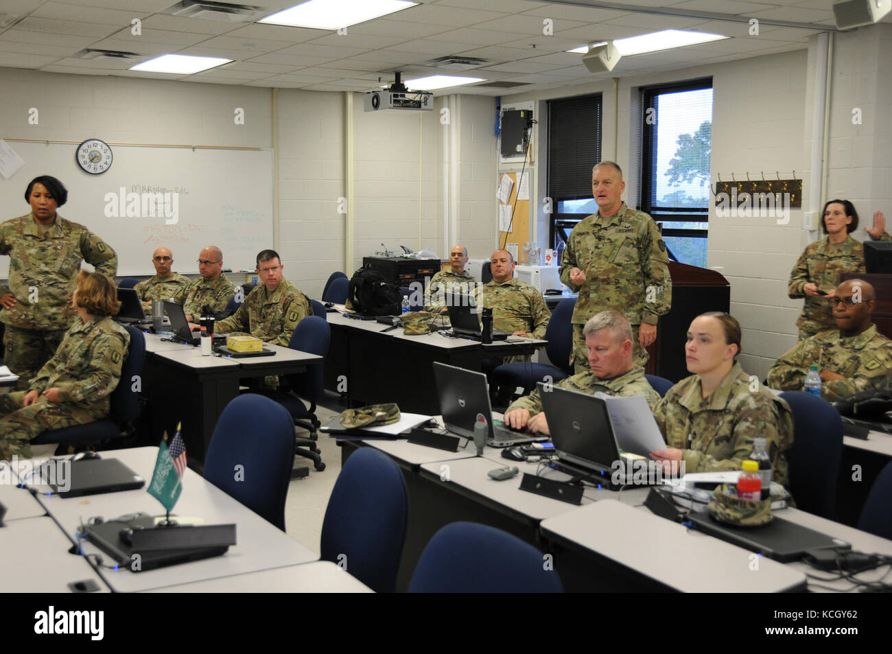 Soldiers of the South Carolina Army and Air National Guard gather at ...