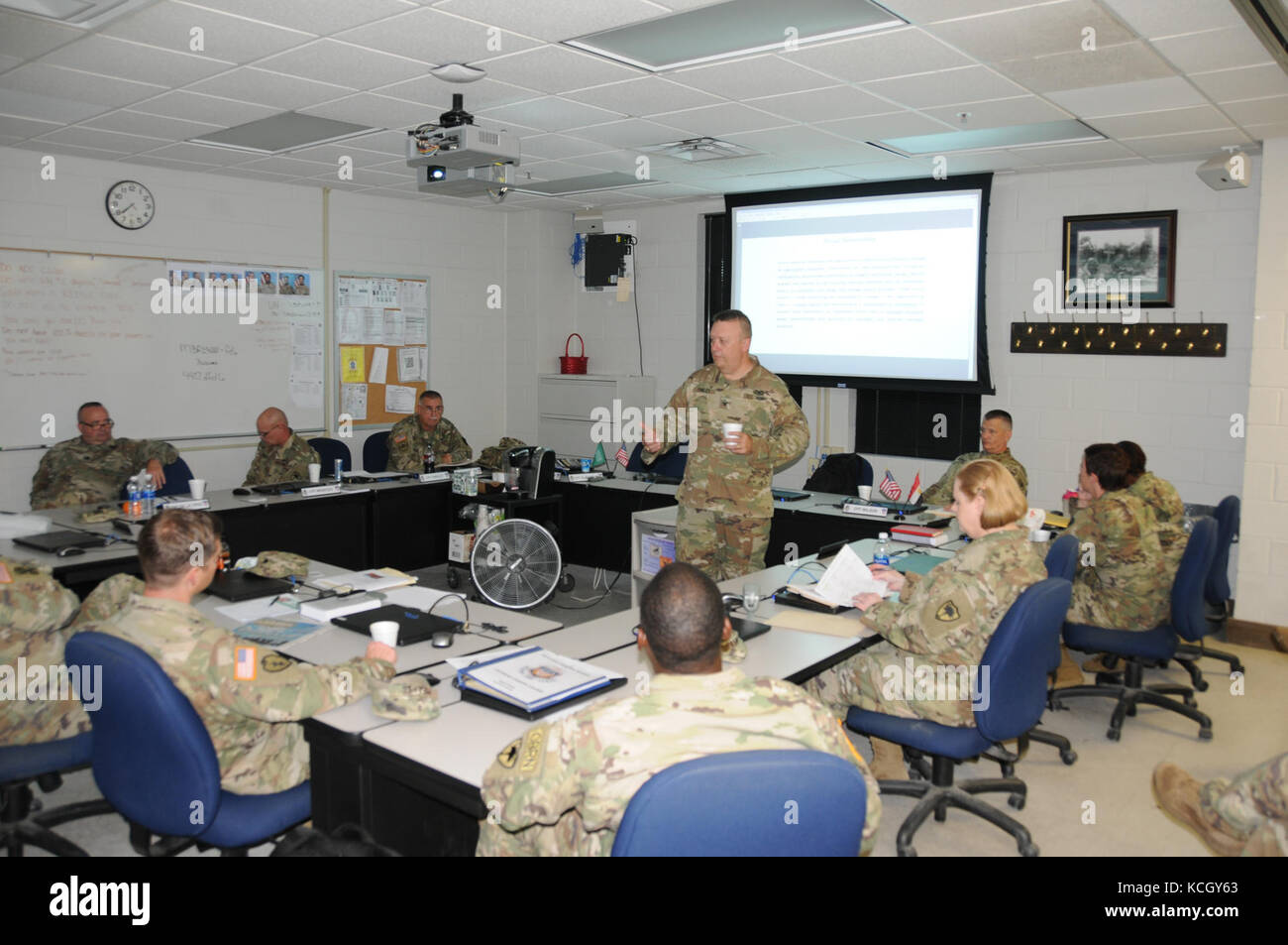 Soldiers of the South Carolina Army and Air National Guard gather at ...