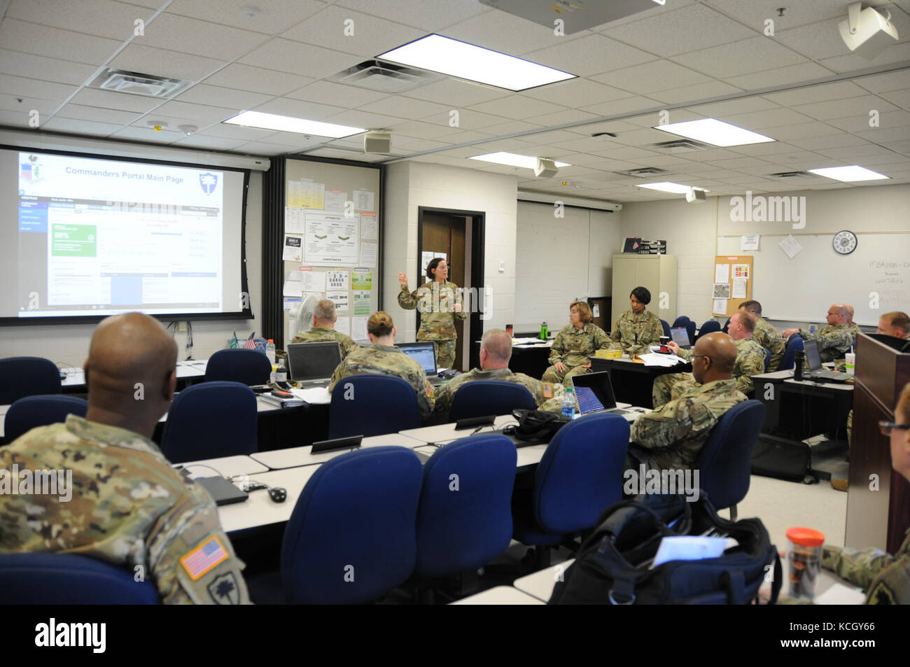 Soldiers of the South Carolina Army and Air National Guard gather at ...