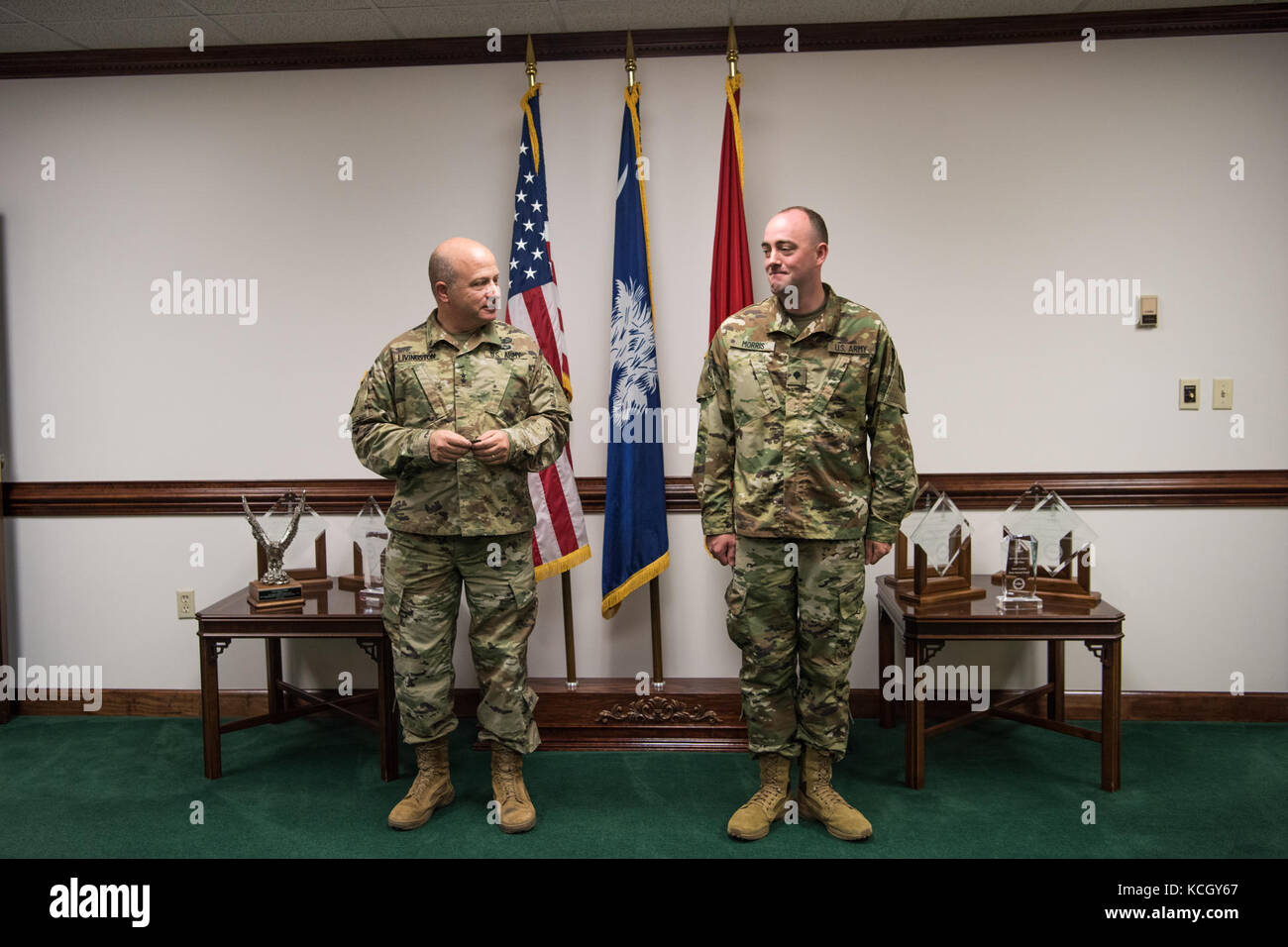 U.S. Army Maj. Gen. Robert E. Livingston, Jr., the Adjutant General for ...