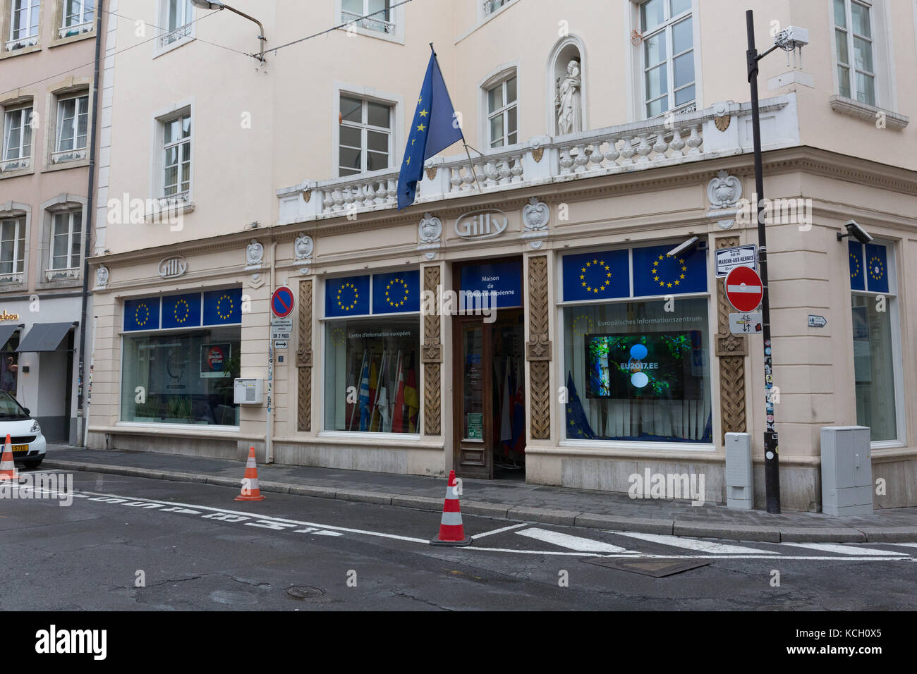 Maison de L'Union europeenne Luxembourg Stock Photo - Alamy