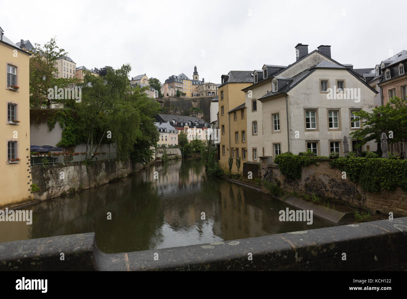 River Alzette Luxembourg Stock Photo - Alamy