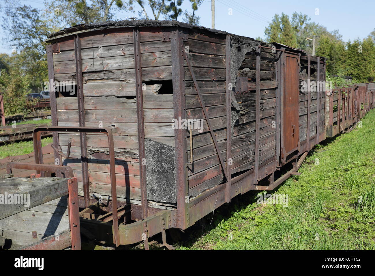 Lumber Rail Car High Resolution Stock Photography and Images - Alamy