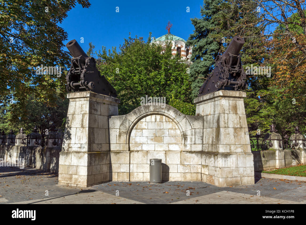 St. George the Conqueror Chapel Mausoleum, City of Pleven, Bulgaria ...