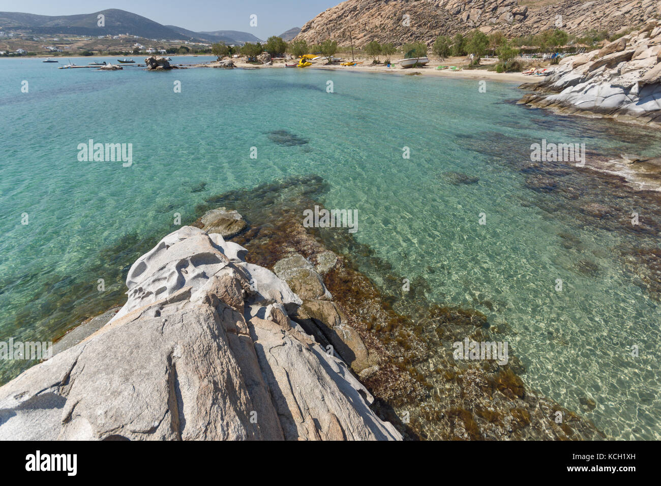 Amazing Seascape of kolymbithres beach, Paros island, Cyclades, Greece ...