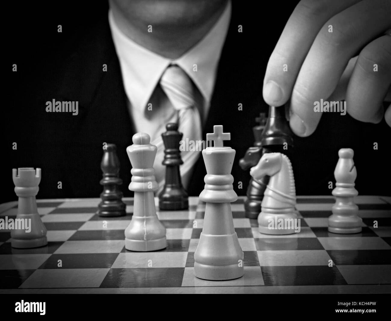Chess Player Concept Stock Photo - Alamy