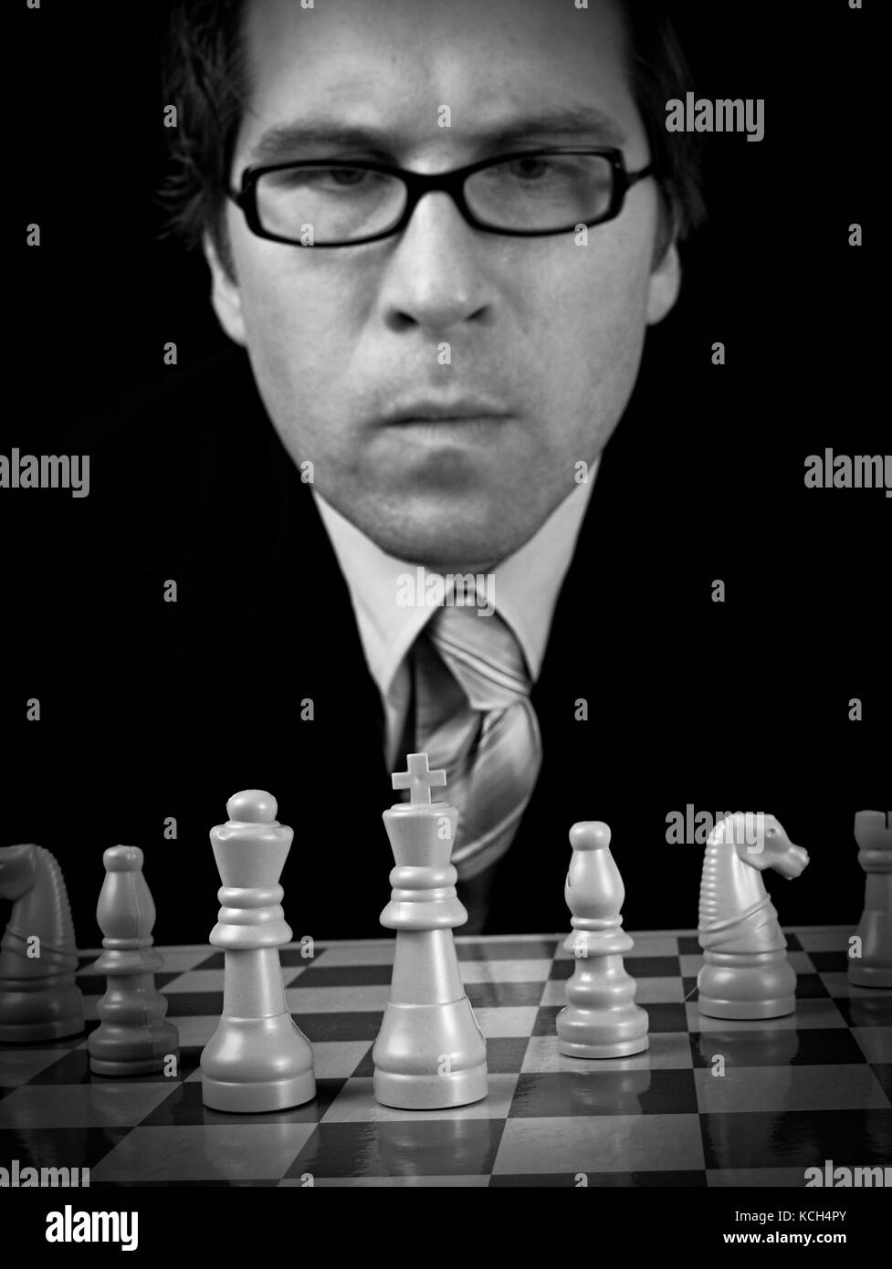 Chess Player Concept Stock Photo - Alamy