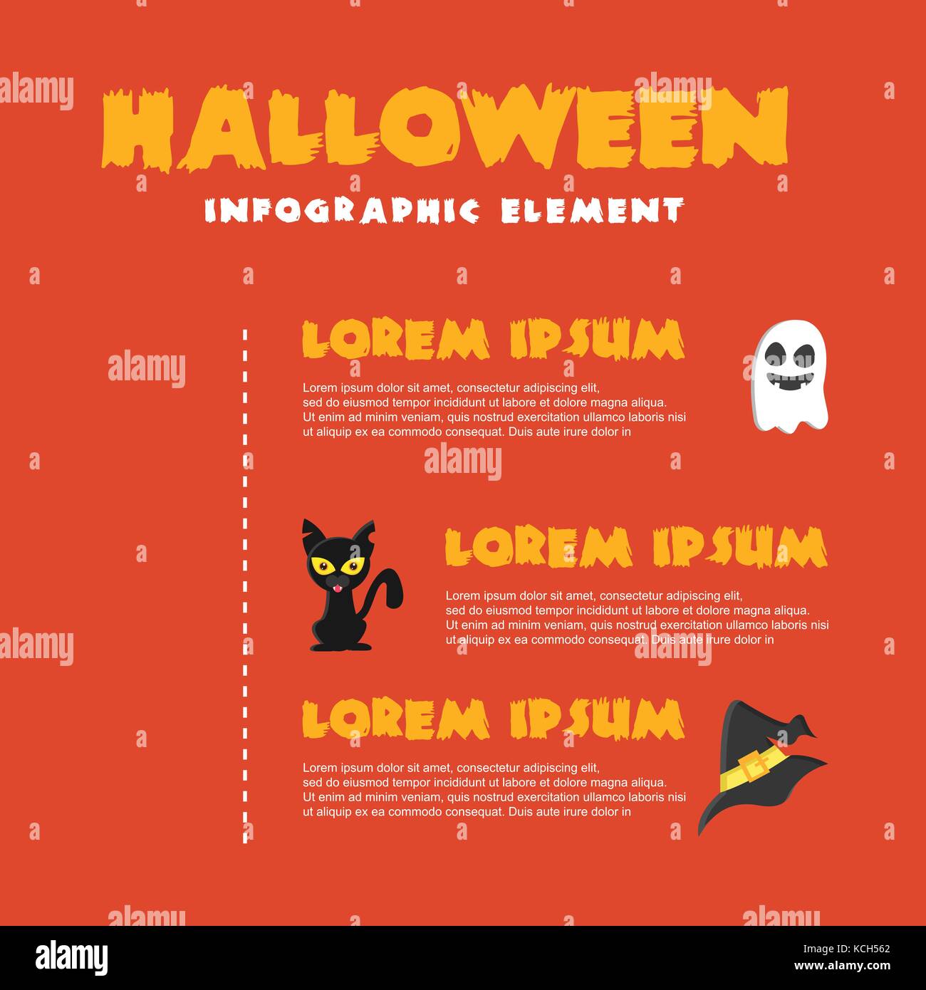 Vector Art Halloween Infographic Style Stock Vector Image & Art - Alamy